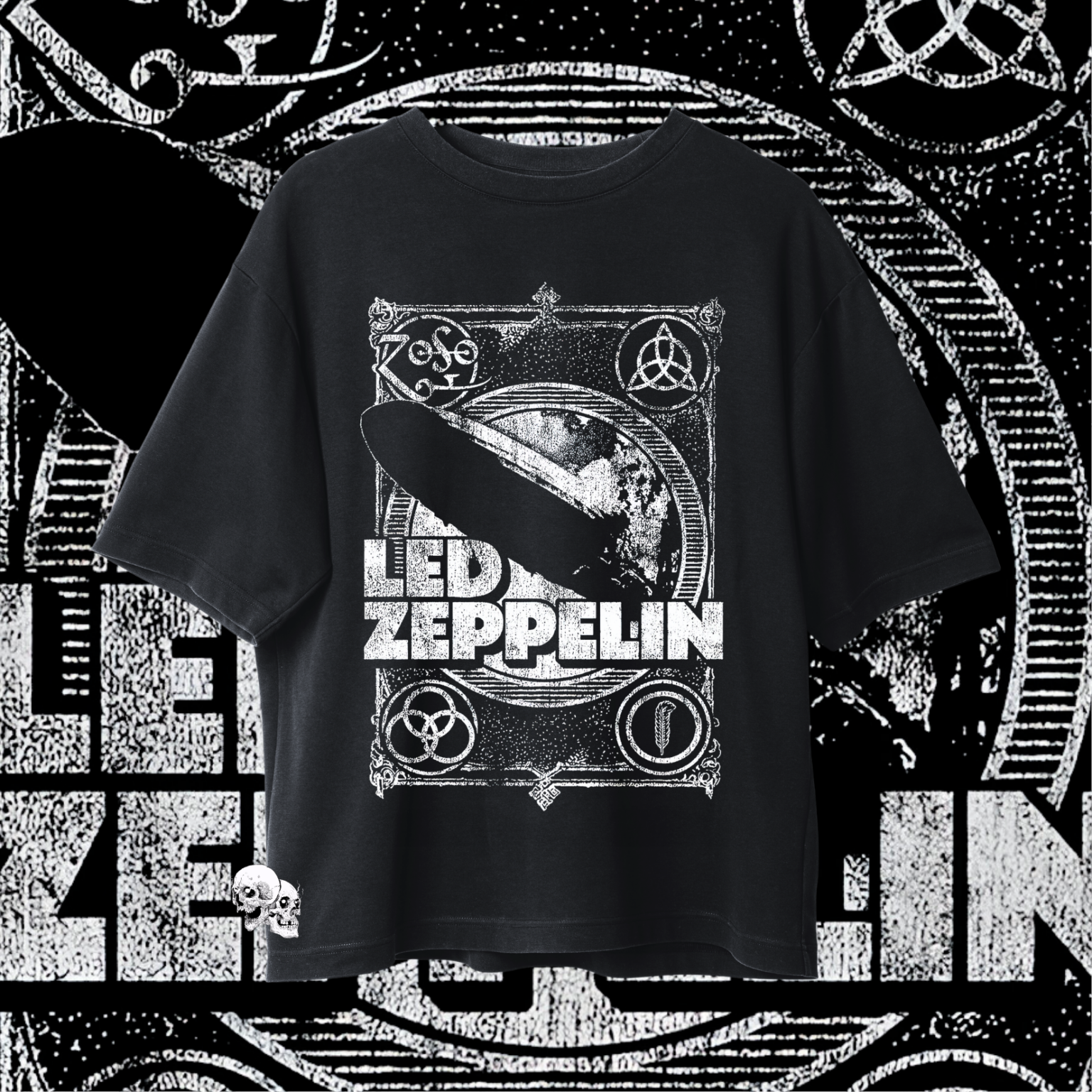 Franela Led Zeppelin Logos - Tienda Rockstilo