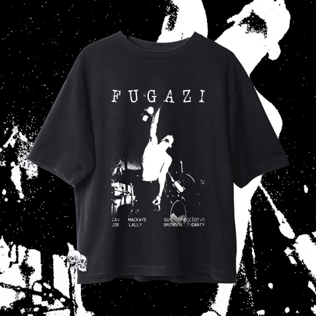 Franela Fugazi Poster Names - Tienda Rockstilo