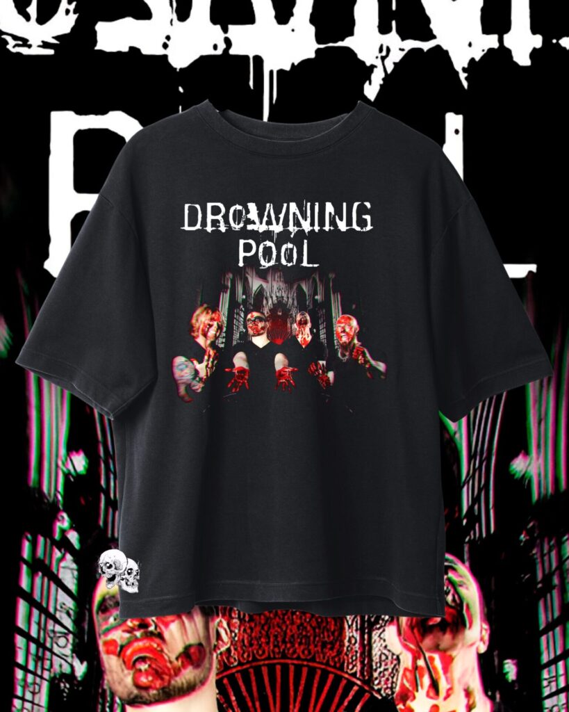 Franela Drowning Pool Poster - Tienda Rockstilo