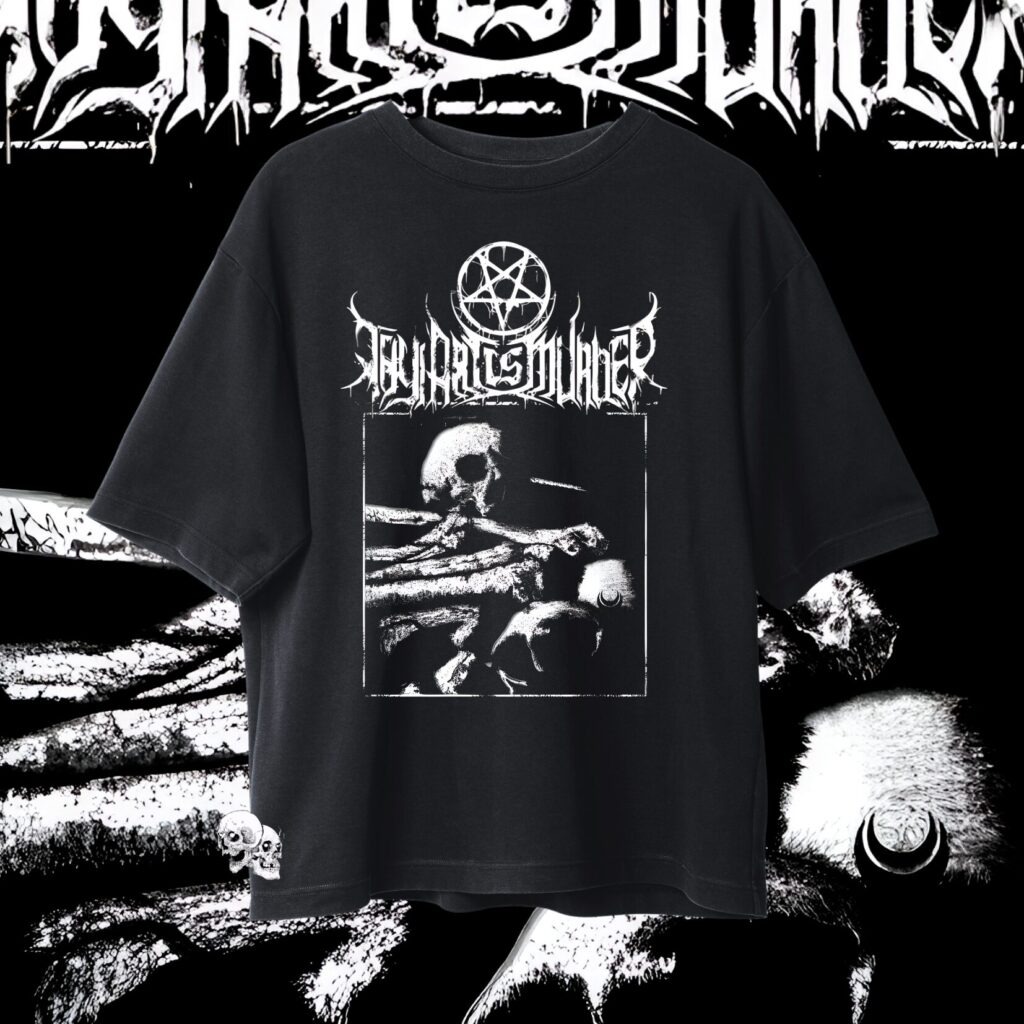Franela Thy Art Is Murder White - Tienda Rockstilo
